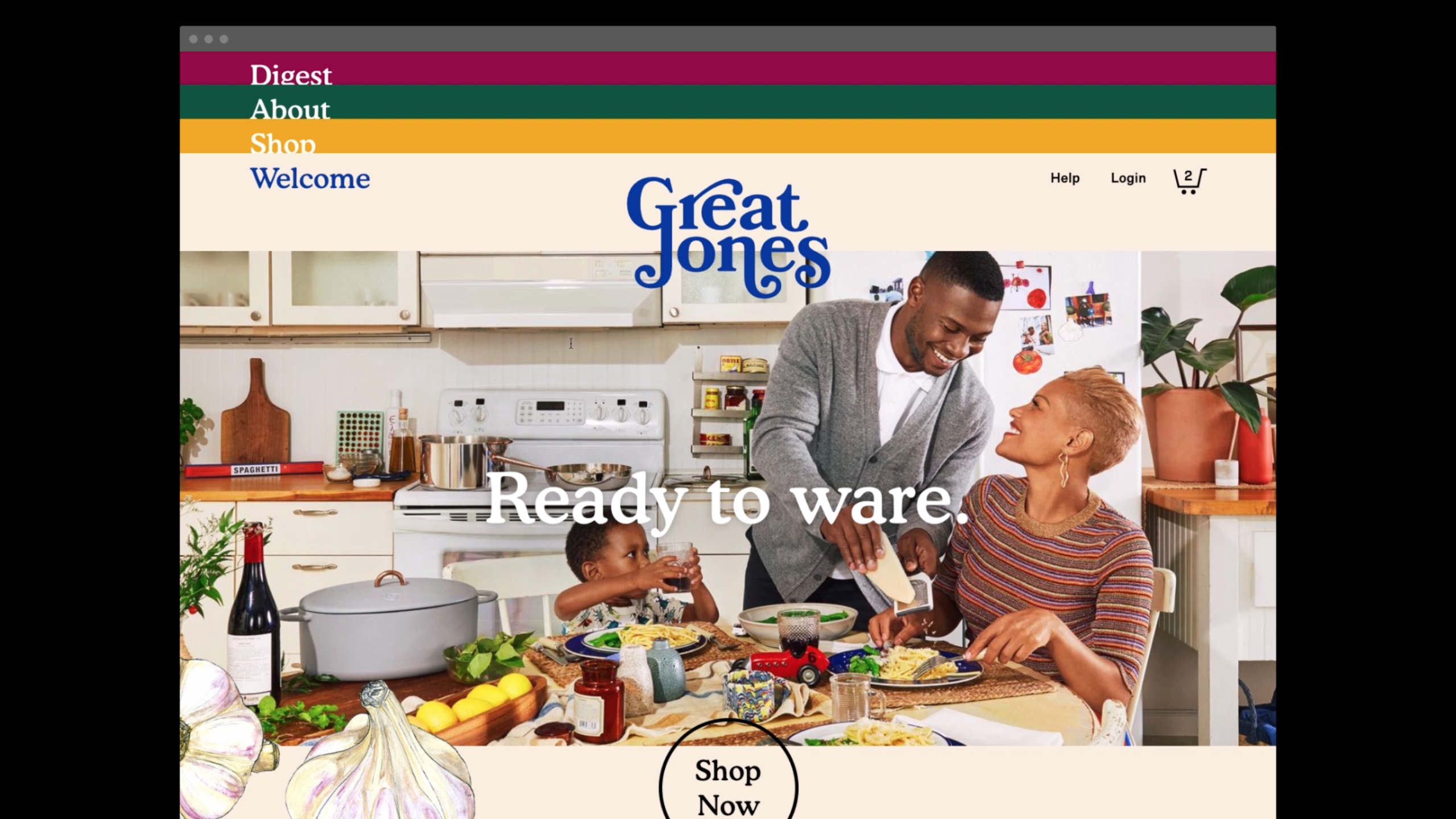 Great Jones — Story